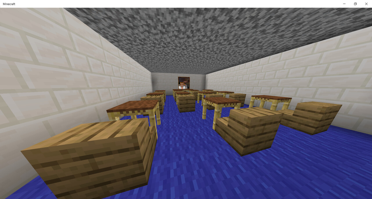 Baldi's Basics in Education and Learning Minecraft Map