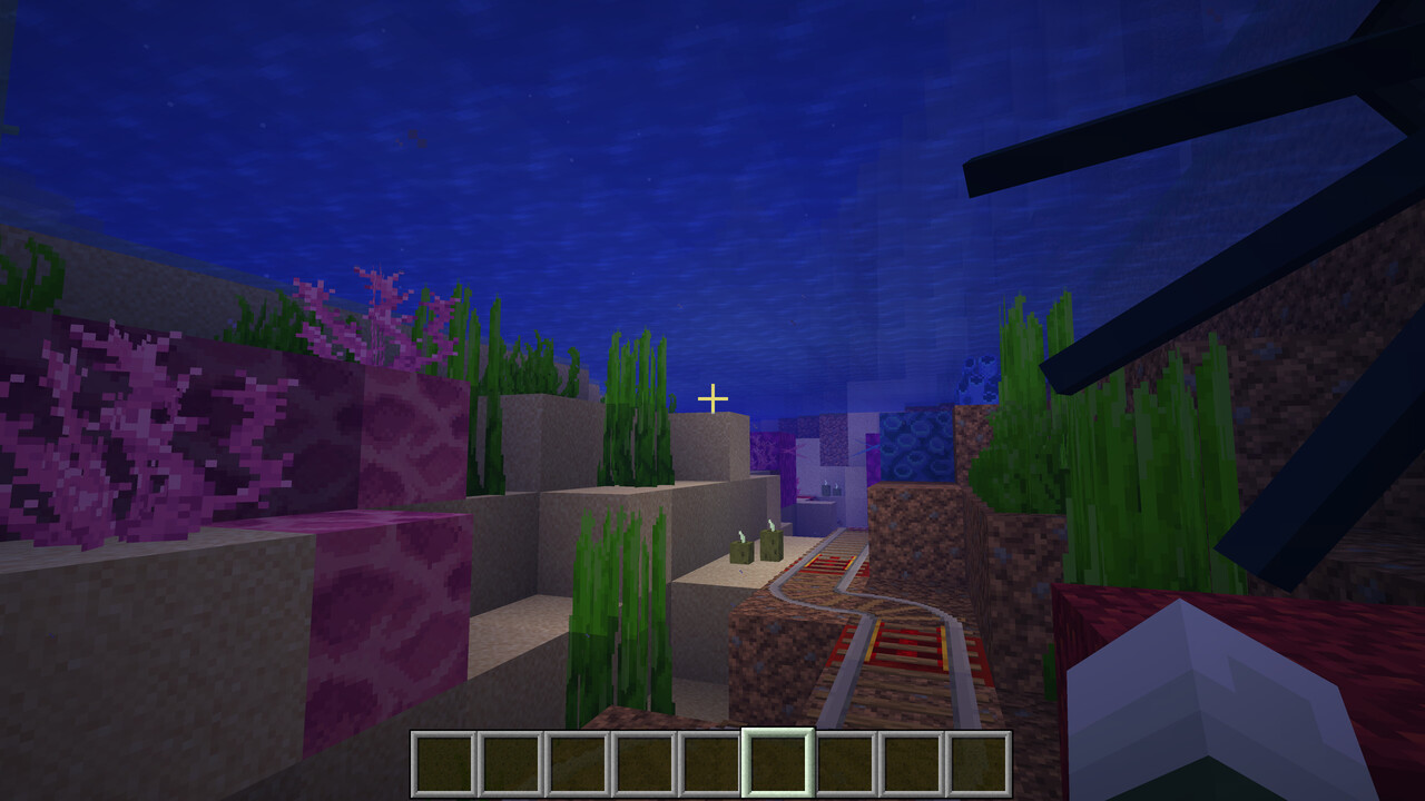 The Underwater Rollercoaster Minecraft Map