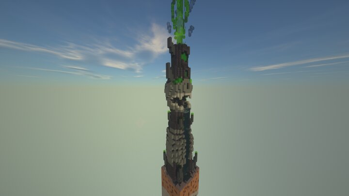 Tower of Necromancer (One Chunk Challenge Project Contest) Minecraft Map