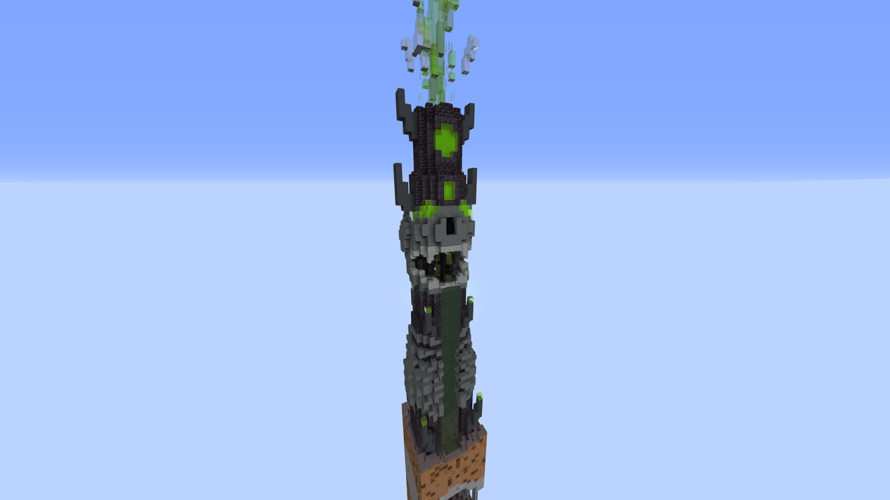 Tower of Necromancer (One Chunk Challenge Project Contest) Minecraft Map