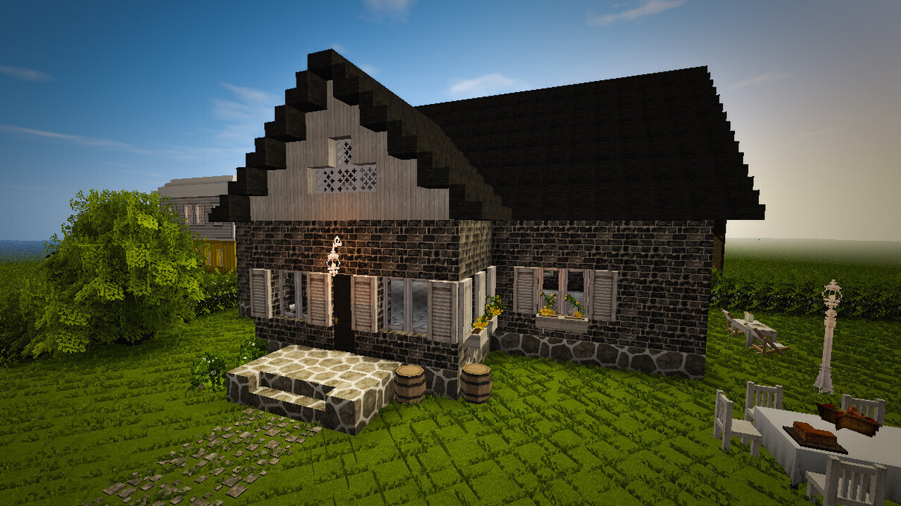 Small town with Cocricot mod Minecraft Map