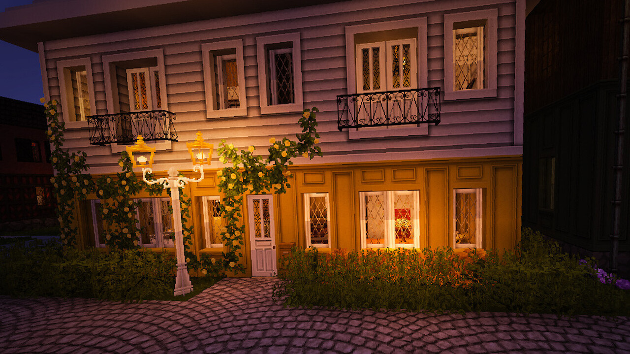 Small town with Cocricot mod Minecraft Map