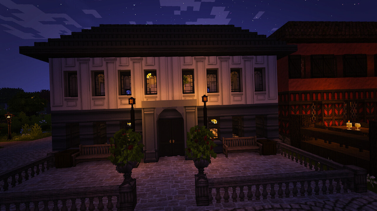 Small town with Cocricot mod Minecraft Map