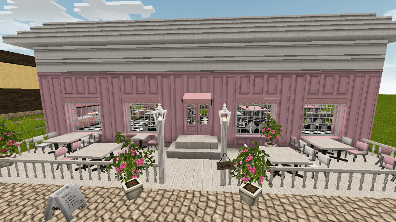 Small town with Cocricot mod Minecraft Map