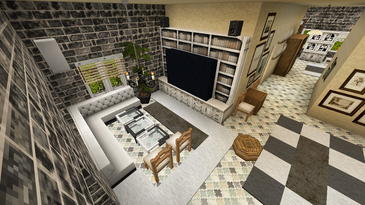 Small town with Cocricot mod Minecraft Map