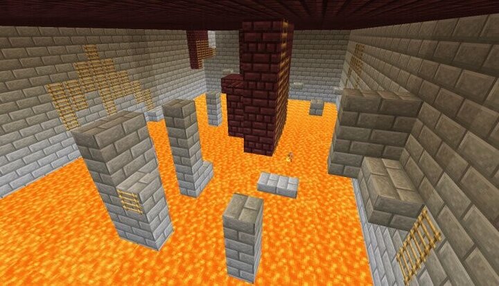 Lava Land Escape! Minecraft Map