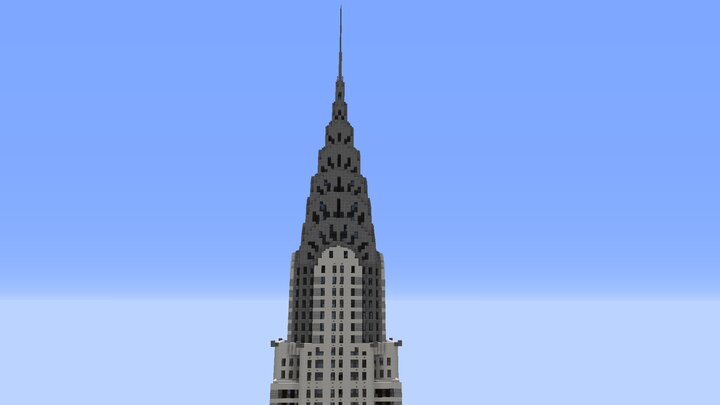 NEW YORK- Chrysler Building 1:1 Scale (Cubic Chunks) Minecraft Map