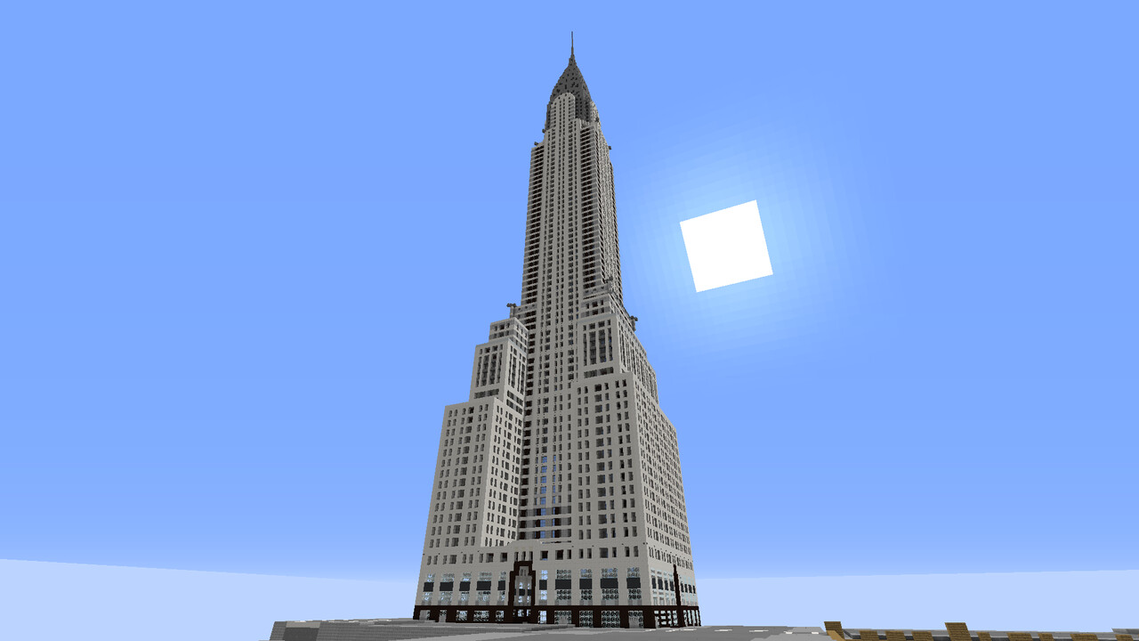 NEW YORK- Chrysler Building 1:1 Scale (Cubic Chunks) Minecraft Map