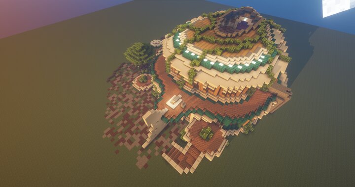 Arcology Survival Base Minecraft Map