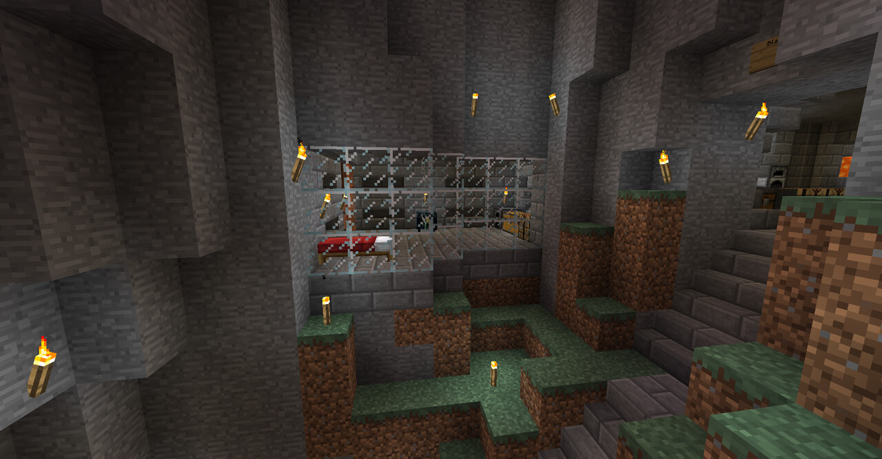 Cavern Village (WIP) Minecraft Map