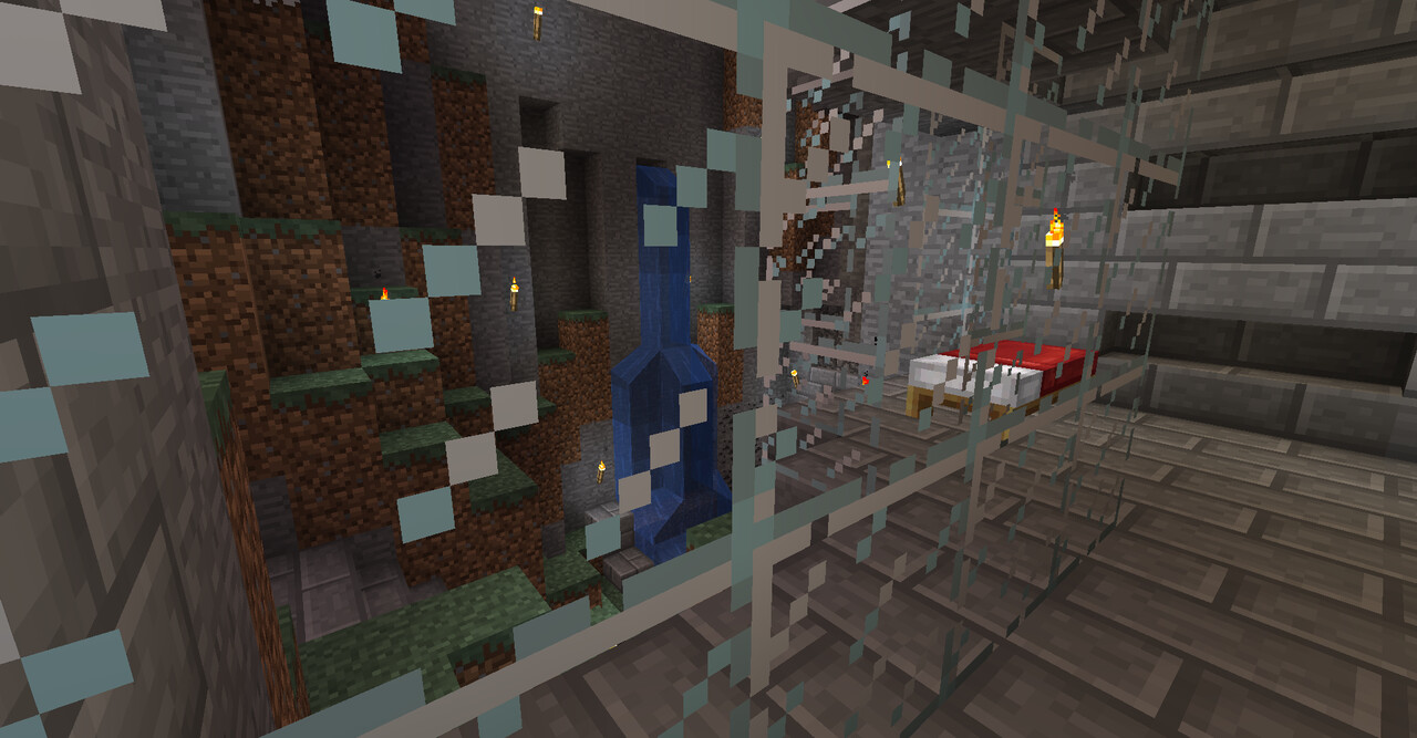 Cavern Village (WIP) Minecraft Map