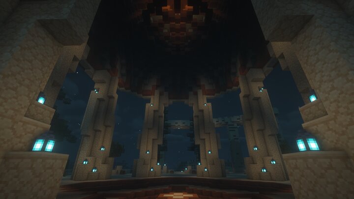 Hell's of The Angels, Příroda survivalu Minecraft Map