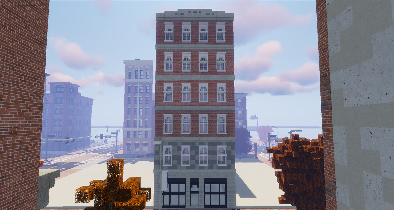 Townhouses Minecraft Map