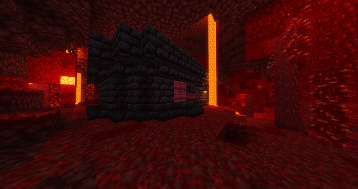 Nether House Minecraft Map