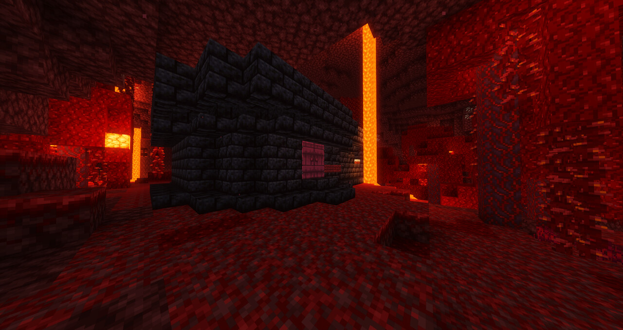 Nether House Minecraft Map