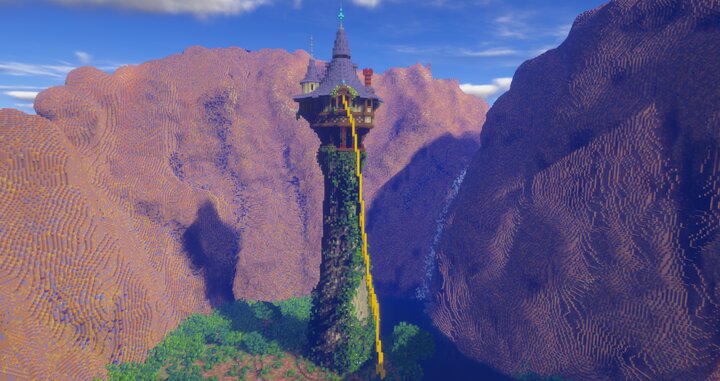 Tangled Tower Minecraft Map