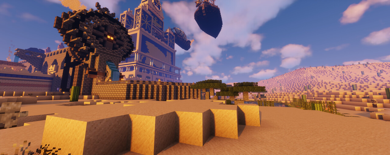 Steampunk Watermill Minecraft Map