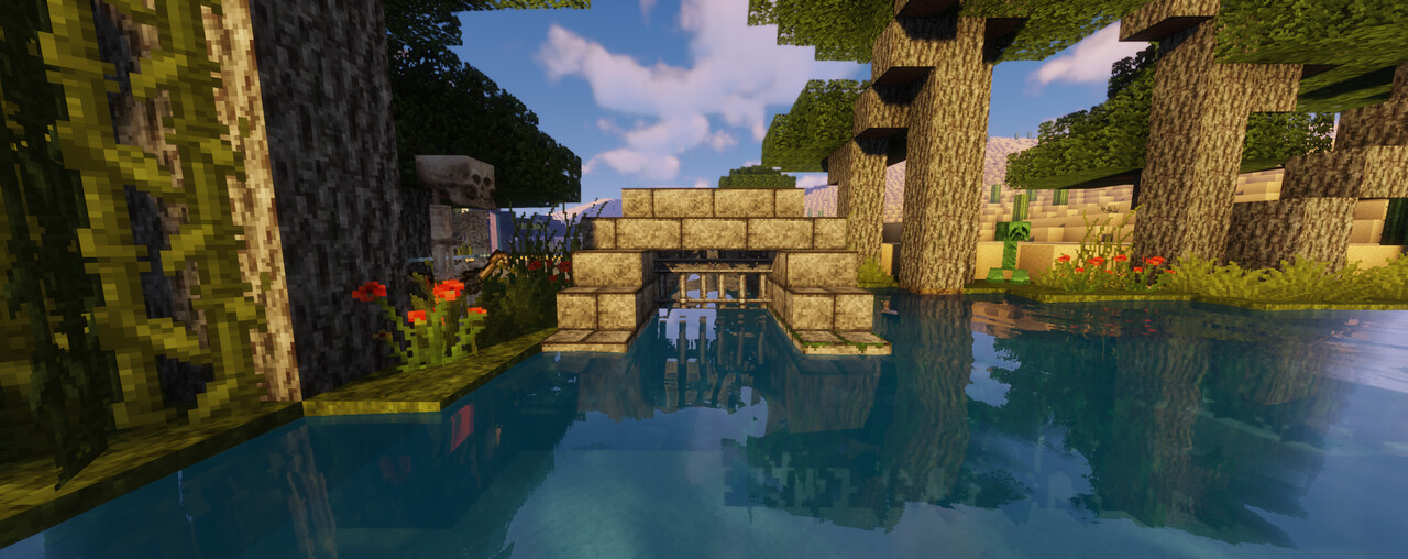 Steampunk Watermill Minecraft Map