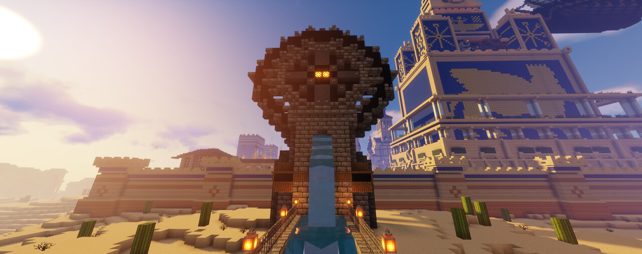 Steampunk Watermill Minecraft Map