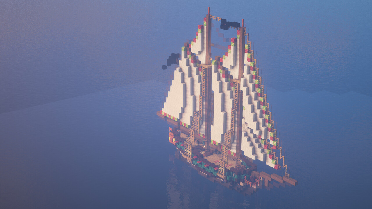 Ship schooner Quetzal Minecraft Map