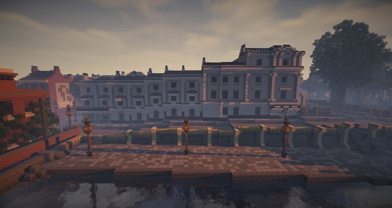 Canal Walk, Walhampton Minecraft Map