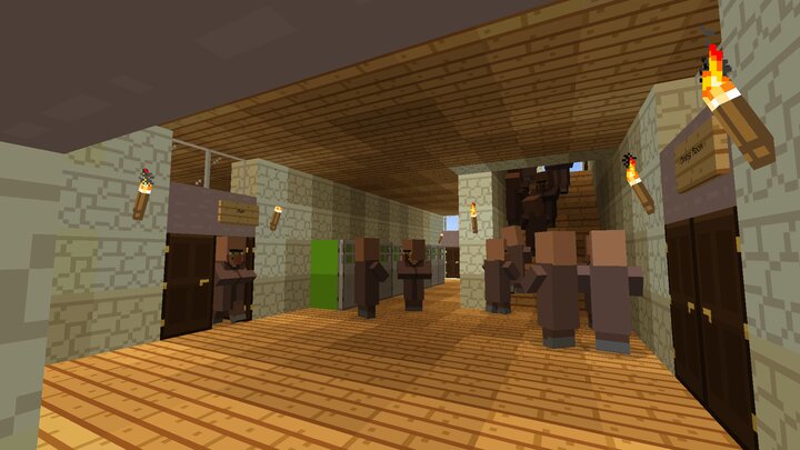 Villager's High School Minecraft Map