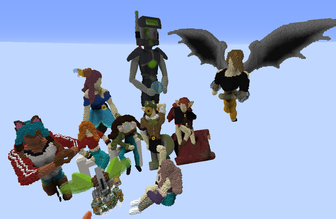 The planet minecraft Members collection by AmyOak Minecraft Map