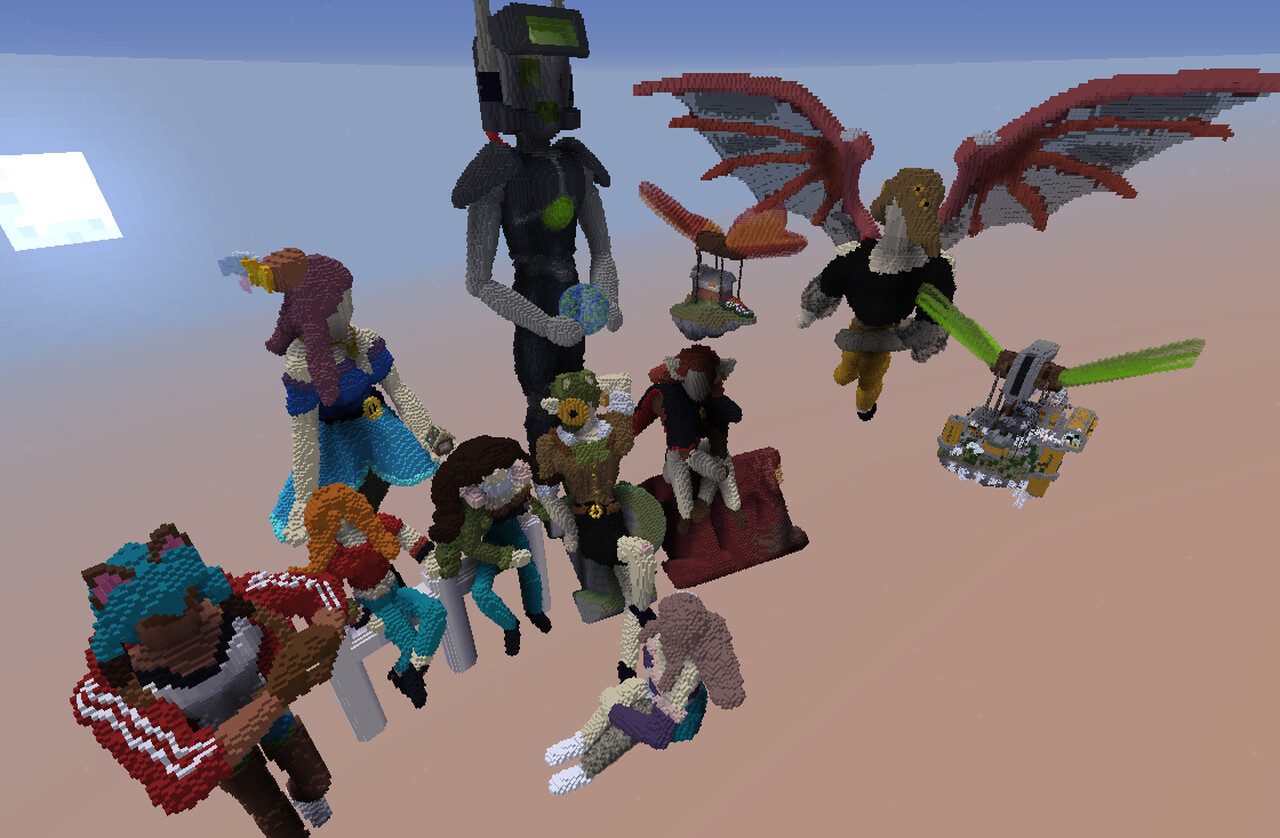 The planet minecraft Members collection by AmyOak Minecraft Map