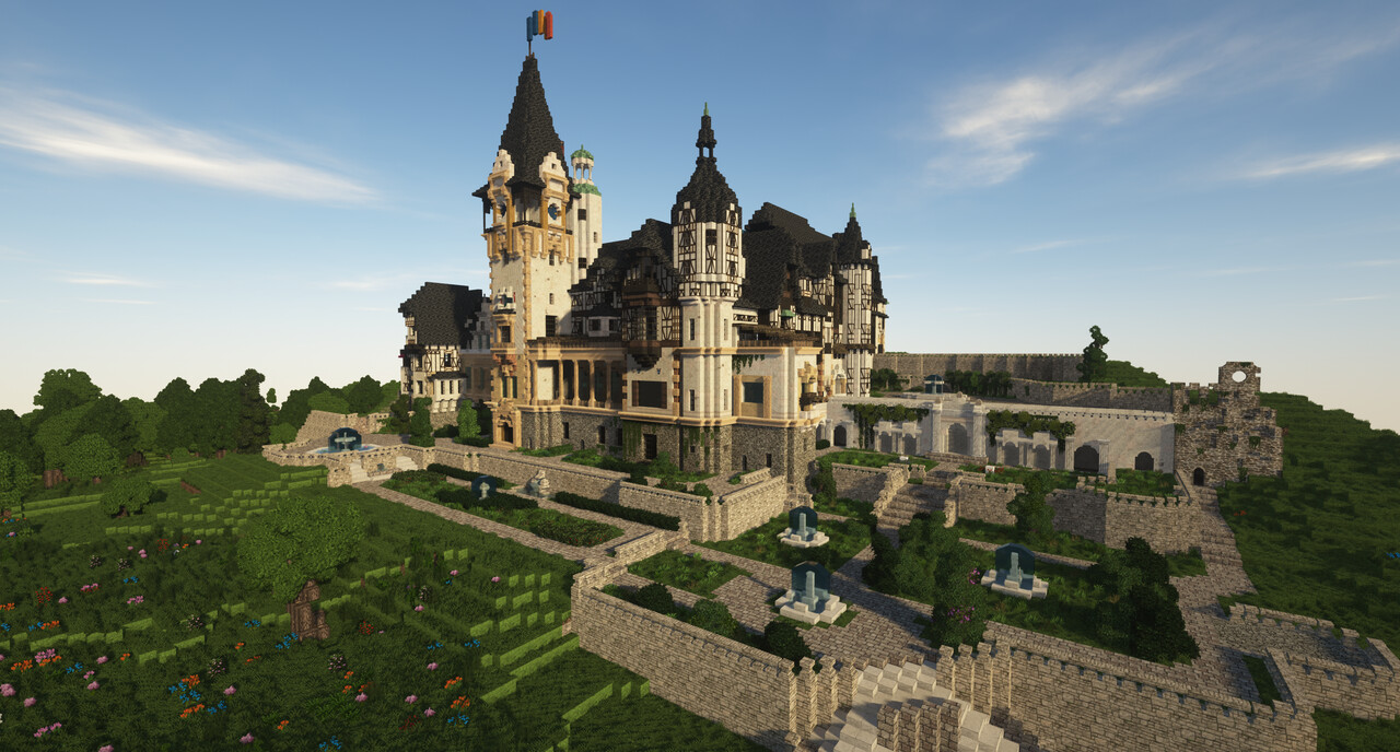 Peleș Castle Minecraft Map