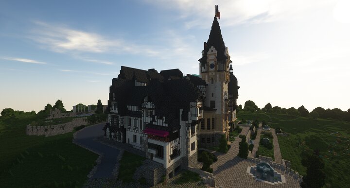 Peleș Castle Minecraft Map