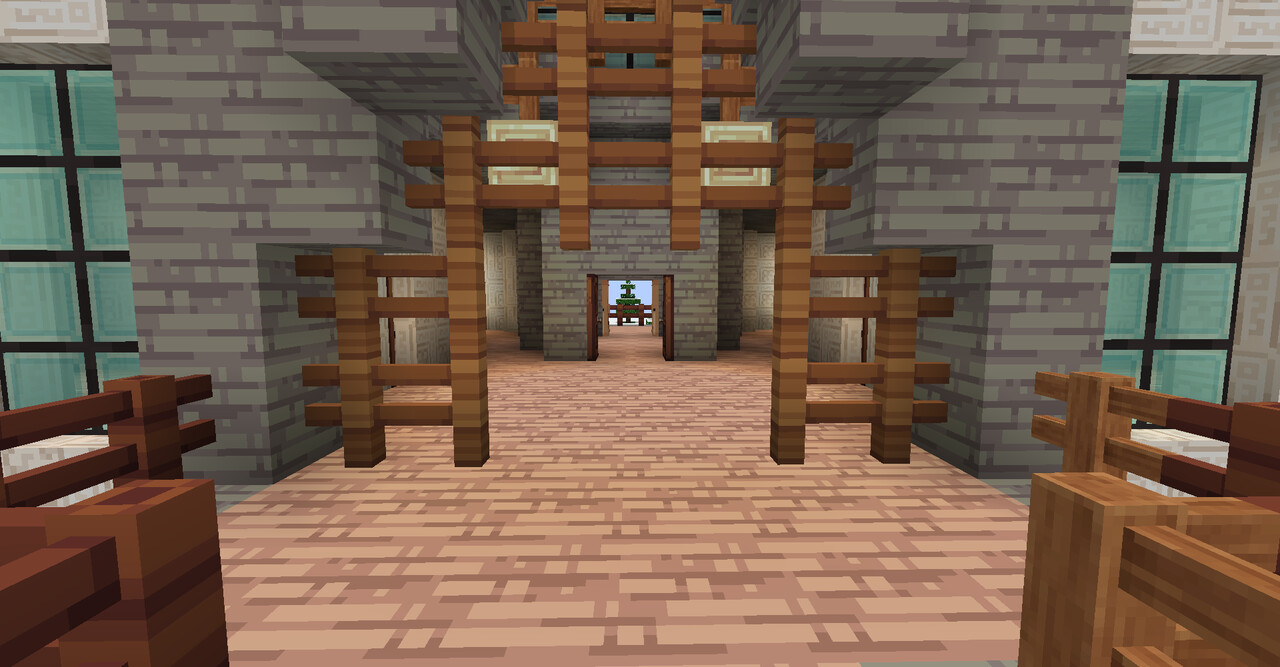 Symmetrical Modern House (SMH) Minecraft Map