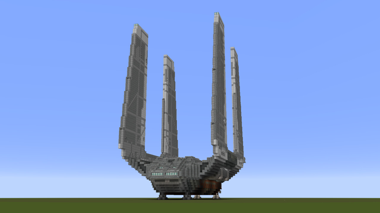 Star Wars - Zeta Class Cargo Shuttle | Download Minecraft Map