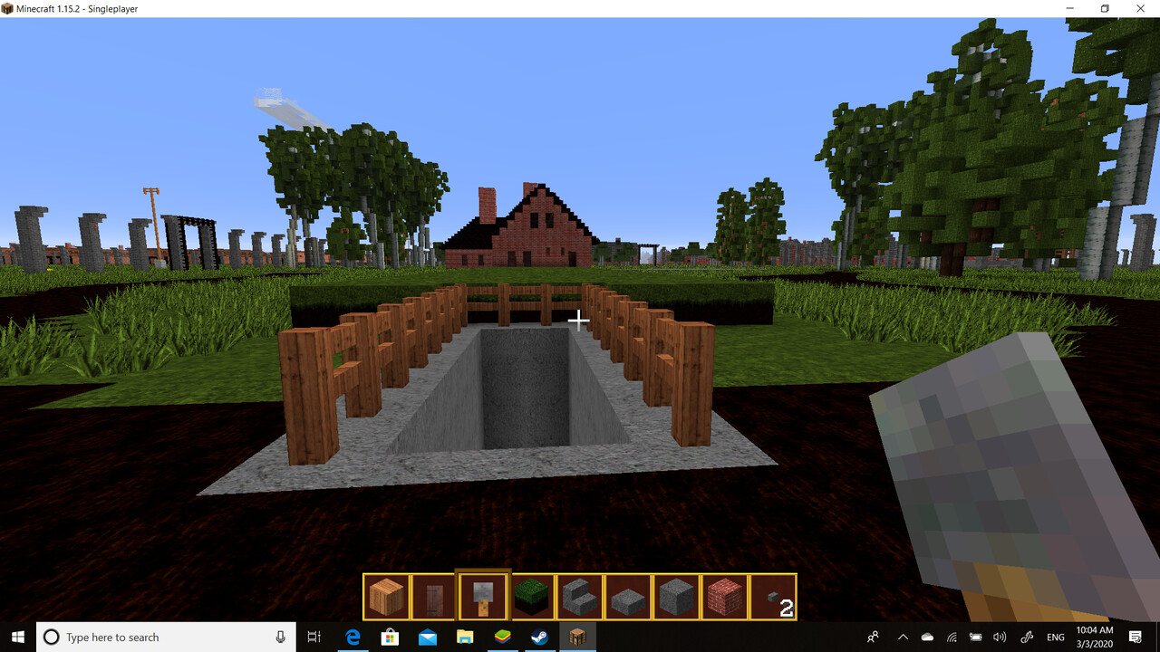 Crematorium 2 at Auschwitz Minecraft Map