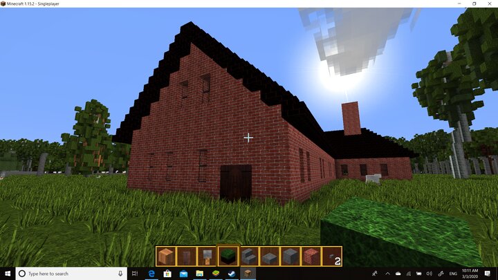 Crematorium 2 at Auschwitz Minecraft Map