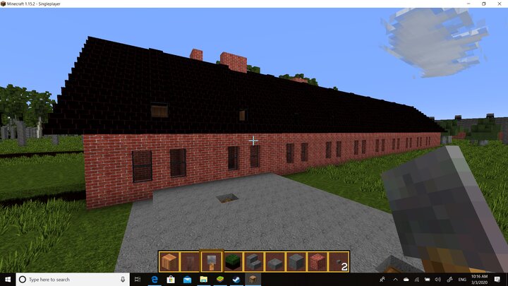 Crematorium 2 at Auschwitz Minecraft Map
