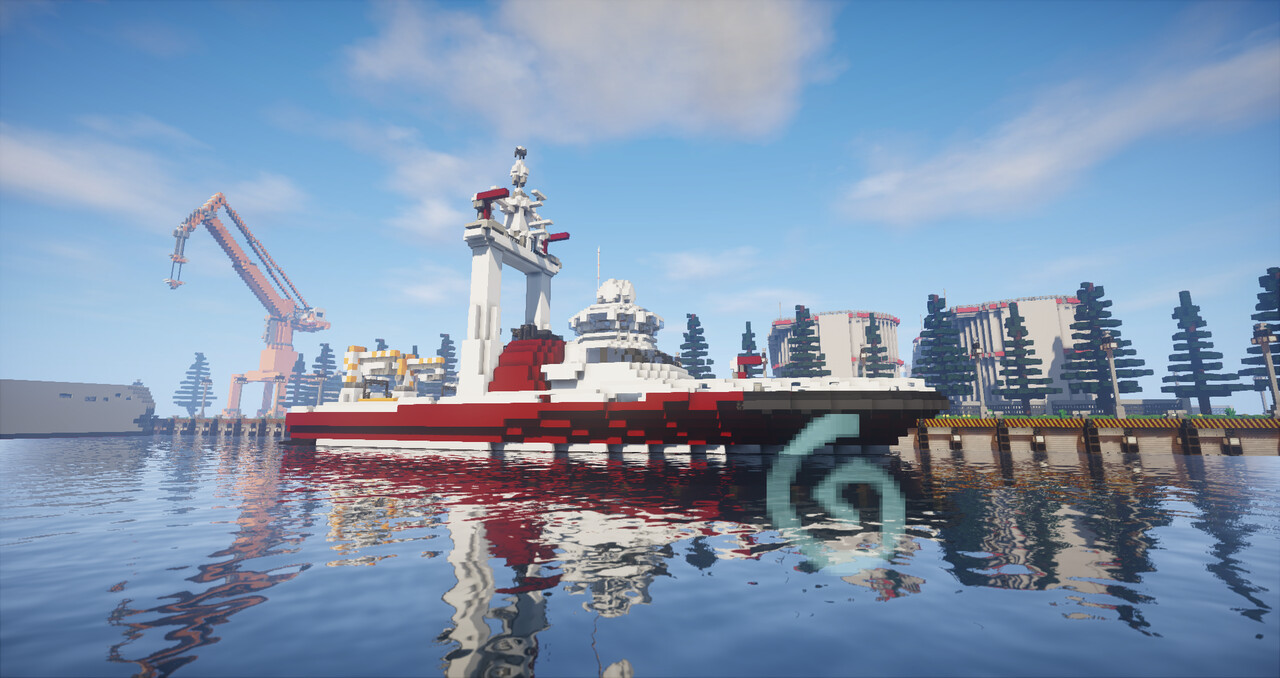 Rescue fire ship HX-70 Minecraft Map