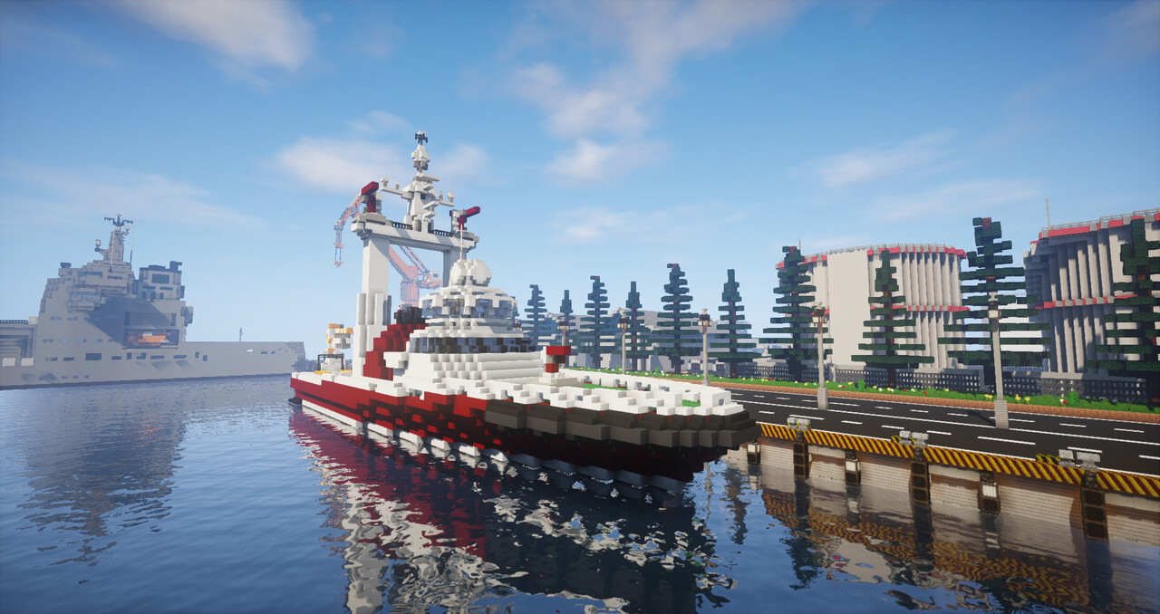 Rescue fire ship HX-70 Minecraft Map