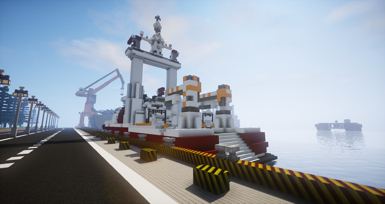 Rescue fire ship HX-70 Minecraft Map