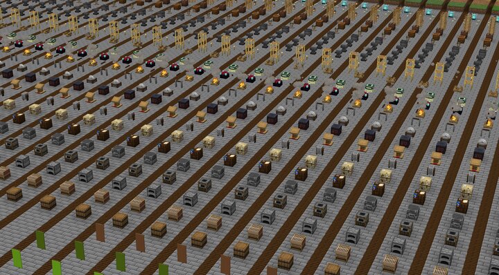 BiomeTextures v2.0 - A texture test world. Minecraft Map