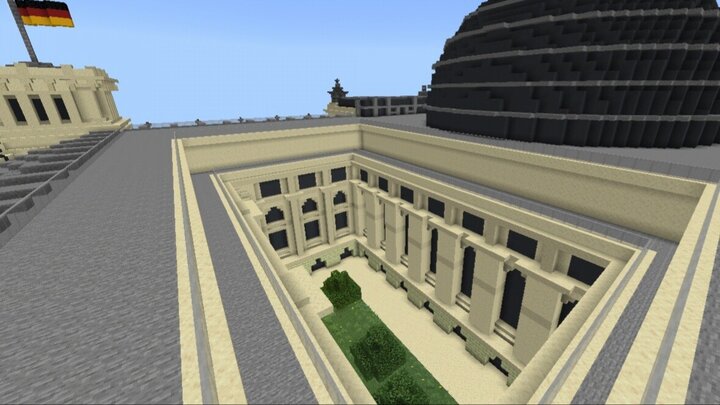 Reichstag Minecraft Map