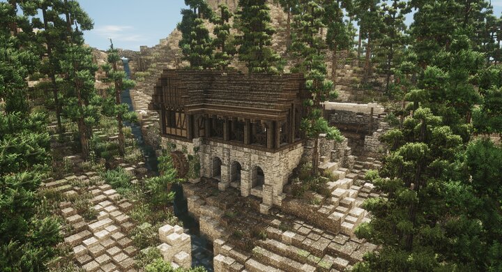 Darwin IV - Anniversary Community Build Minecraft Map