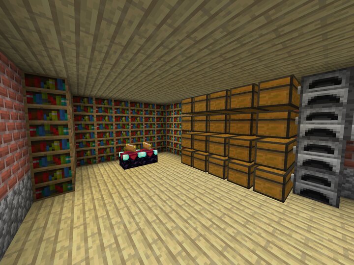 Rustic Practical House Minecraft Map