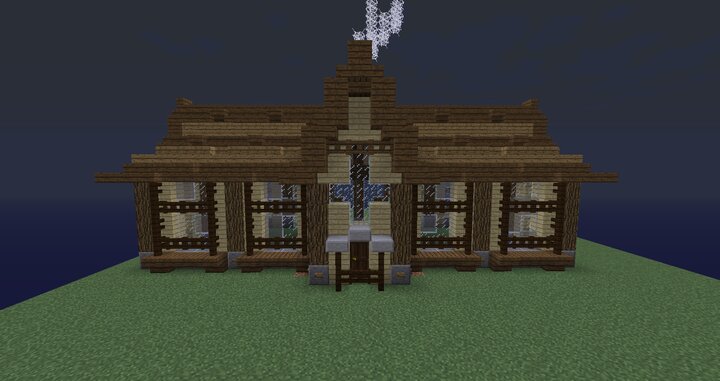wood house [1.12] Minecraft Map