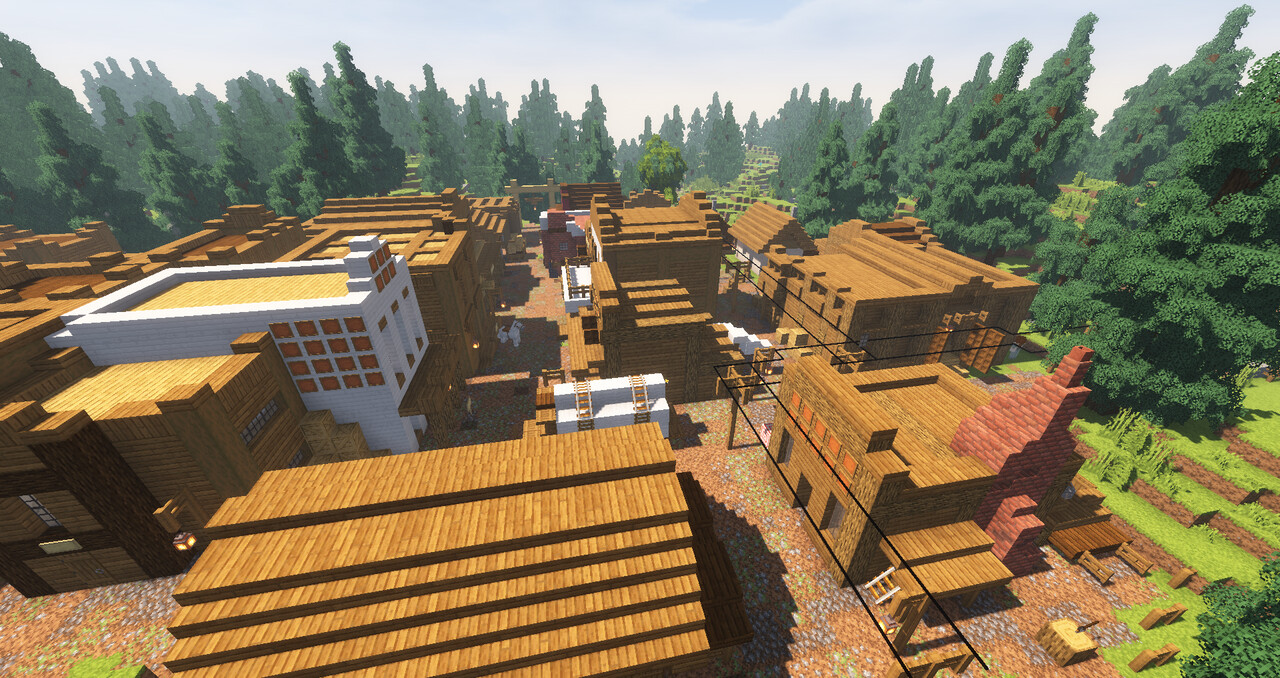Wild West Town | Glenwood Springs, Colorado 1873 | [HavenRP] Minecraft Map