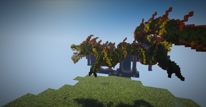 Chinese Dragon - Dragon Oriental Minecraft Map
