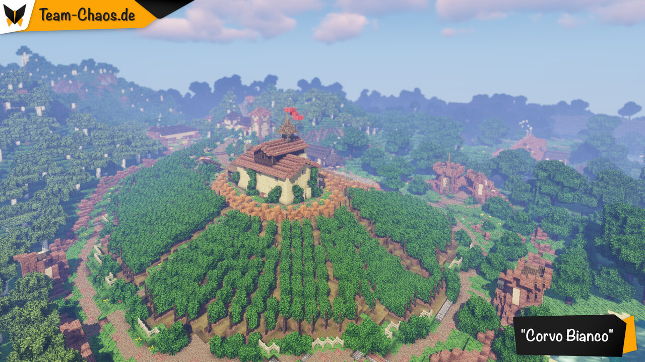 Corvo Bianco - The Witcher III [Vanilla] Minecraft Map