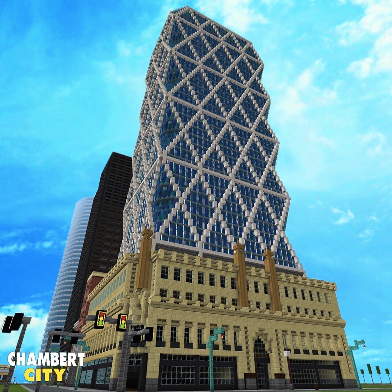 Hearst Tower Minecraft Map