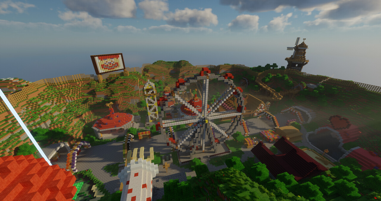 Fun Land Amusement Park Minecraft Map