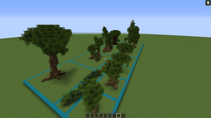Custom Tree Collection by PusheenWolfMom Minecraft Map