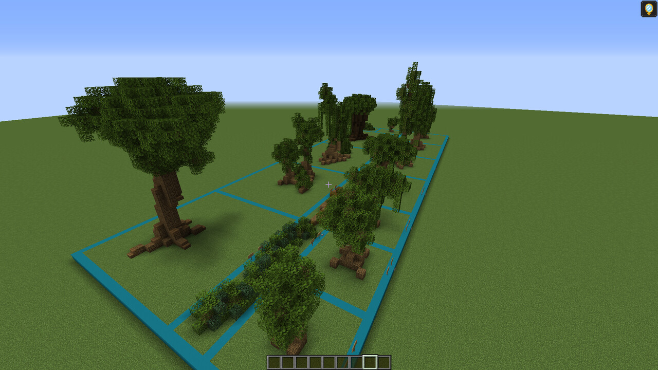 Custom Tree Collection by PusheenWolfMom Minecraft Map